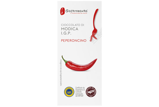 GASTRONAUTA CIOCCOLATO DI MODICA PEPERONCINO IGP100g